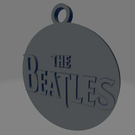 STL file The Beatles keychain 🗝️ ・Design to download and 3D print・Cults