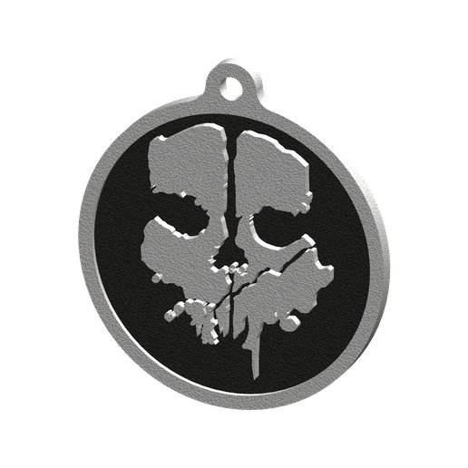 🤙 Call Of Duty Ghost and Warzone Keychain・Free STL File for 3D printing ...