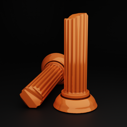 STL file Pillar - 35mm DND Size 🦸 ・Model to download and 3D print・Cults