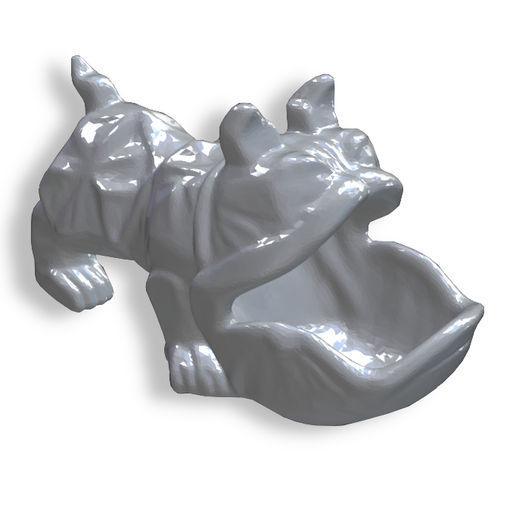 🥣 Bulldog Snack Bowl – Fun and Functional Design・ STL File for 3D ...
