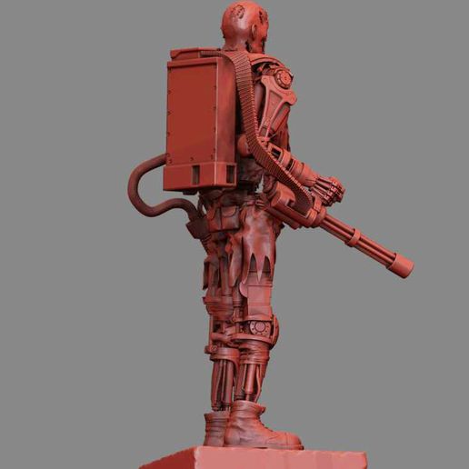🤖 T-600 Terminator Salvation V3.・ 3D File for 3D printing, CNC ...
