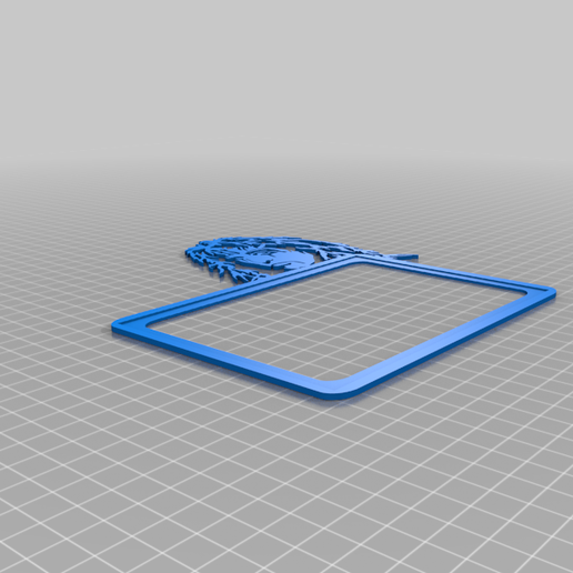 Free 3D file Alice Cooper Silhouette Picture Frame (4x6) 👤 ・Template to ...