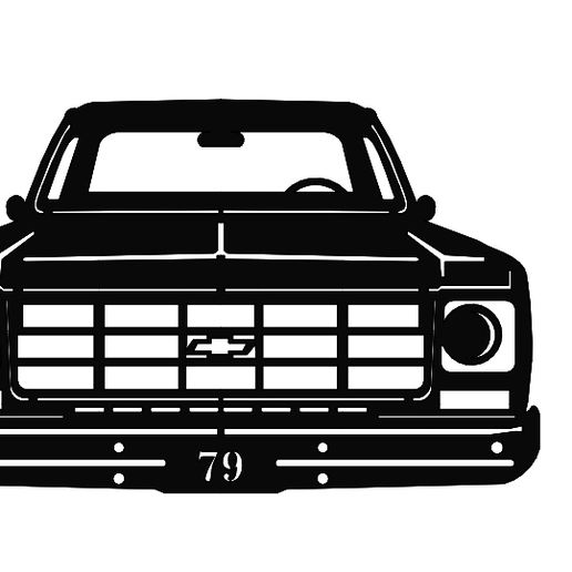🟪 1979 chevy square body・ STL File for 3D printing・Cults