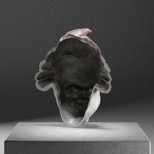🤡 Pennywise Mask・ STL File for ・Cults