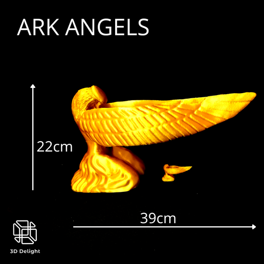 👼 ARK ANGELS of the Ark of the Covenant・ STL File for 3D printing・Cults