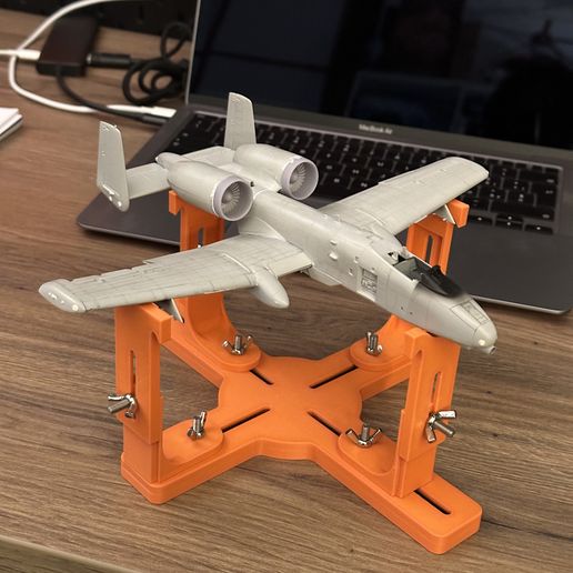 🖼️ Adjustable Scale Models Painting Stand・Free STL File for 3D printing ...