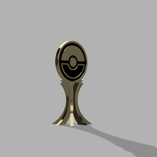 🏆 Pokéball Trophy - For the Very Best!・ STL File for 3D printing・Cults