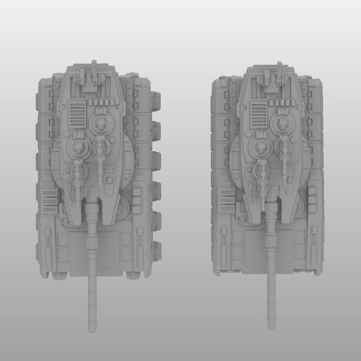 🪖 Colonial Main Battle Tank (28mm and 15mm Bundle)・ 3D File for 3D ...