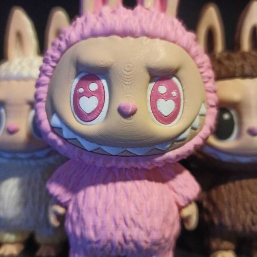 ⭐ Star eyes and Heart Eyes for Labubu・ 3D File for 3D printing・Cults
