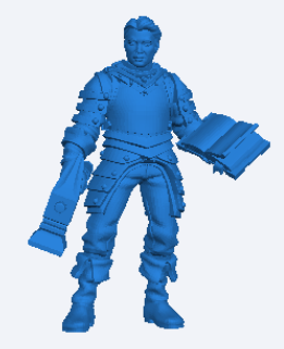 STL file Human Male Cleric Full Pack ♂️ ・3D print design to download・Cults