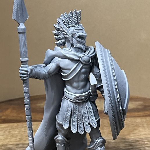Archivo STL Acasius el Guerrero Espartano RPG Masculino 🎲 ・Diseño para ...