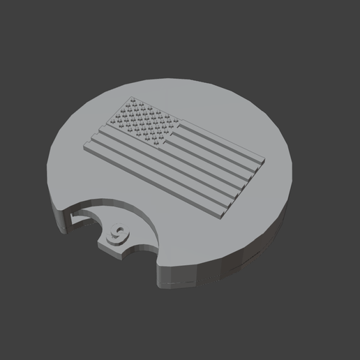 🇺🇸 USA Pin Marker for Bolt Action・ 3D File for 3D printing・Cults