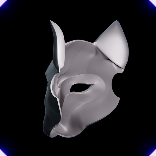 STL file BASTET MASK V4 WITH SOME INSPIRATION FROM STARGATE 🐱 ・3D print ...