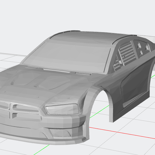 STL file Dodge nascar C71 turbo racing 🚗 ・3D printing design to ...