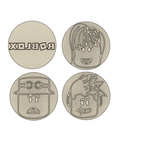 🍽️ ROBLOX BRIGADIER STAMP KIT・ STL File for 3D printing・Cults