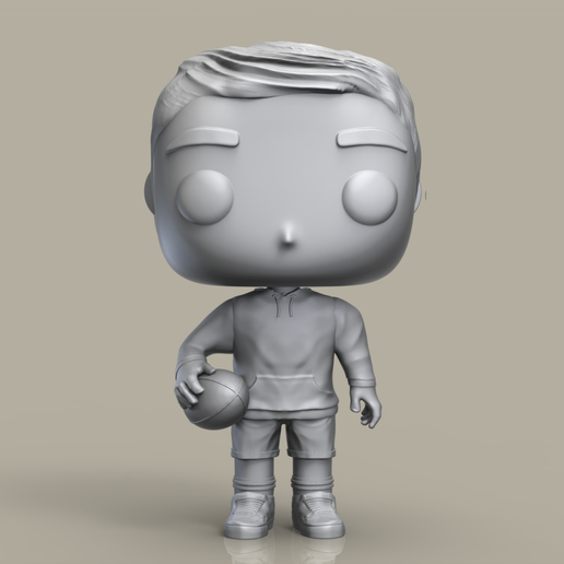 🏉 FUNKO RUGBY PLAYER MAN VERSION・ STL File for 3D printing・Cults
