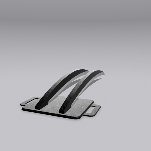 Hand blades・Free STL File for ・Cults