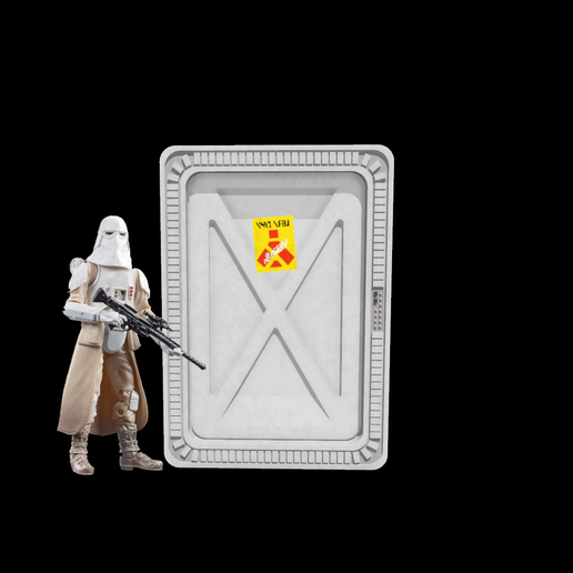 ⭐ Star Wars Hoth Echo Base Door for 3.75" and 6" figures・ 3D File for ...