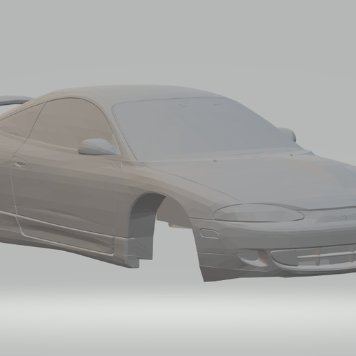 🚗 Mitsubishi eclipse 1995・ STL File for ・Cults