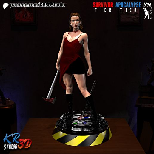 🎬 ALICE ABERNATHY - RESIDENT EVIL MOVIES - SURVIVAL HORROR・ 3D File for ...