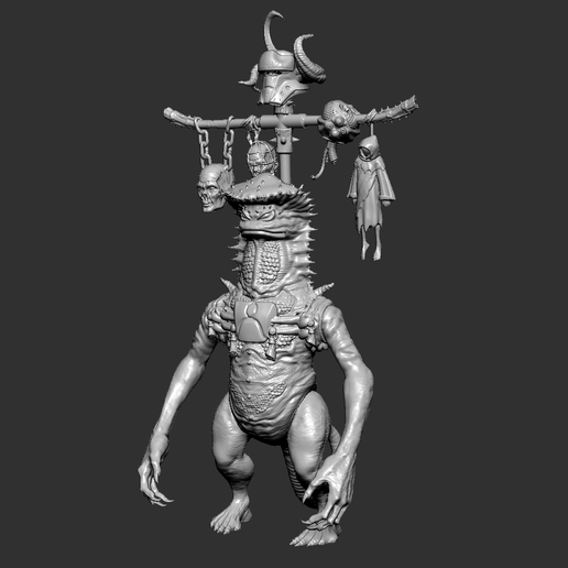 🏹 STARWARS AMANI HUNTER 3D ACTION FIGURE OBJ. KENNER STYLE・ OBJ File ...