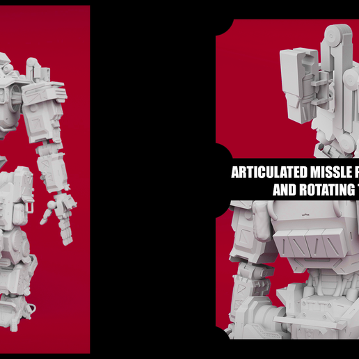 🎮 Ion inspired by Titanfall 2 Articulated 3D Printable Model・ 3D File ...