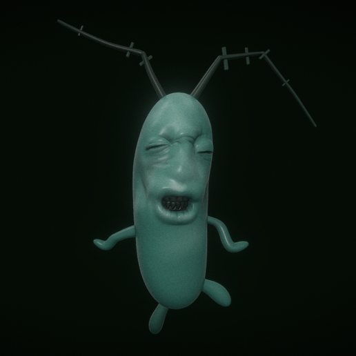 STL file Plankton meme 🎨 ・3D printer model to download・Cults