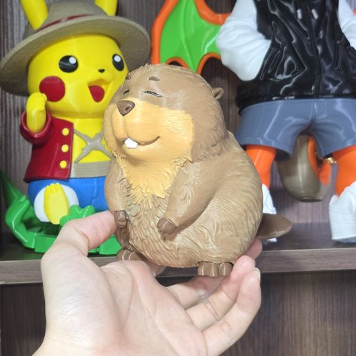 🦫 LOAF THE BEAVER - HOOPER DISNEY MOVIE FANART - 3MF - NO AMS・ STL File ...