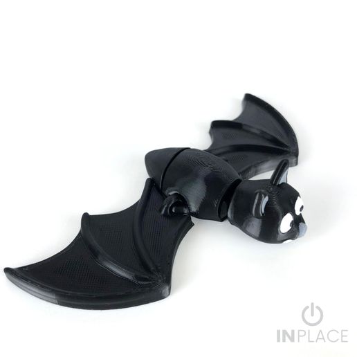 🦇 Cute Bat Articulated・ STL File for 3D printing・Cults