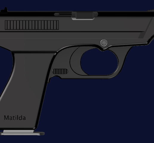 🔫 Residual Evil 2: Remake - Matilda handgun 3D model・ STL File for ・Cults