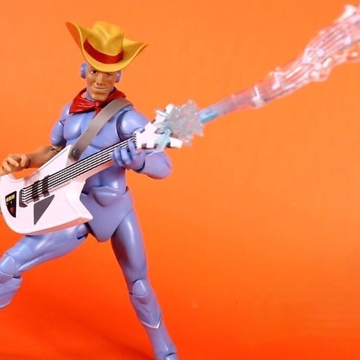 🎸 Bluegrass Guitar Set Silverhawks・Archivo STL para Impresión 3D・Cults