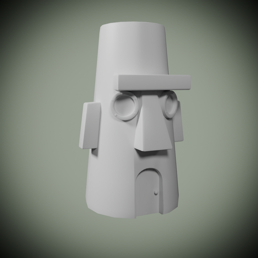STL file Spongebob squarepants - Squidward house plant pot 🏠 (OBJ)・3D ...