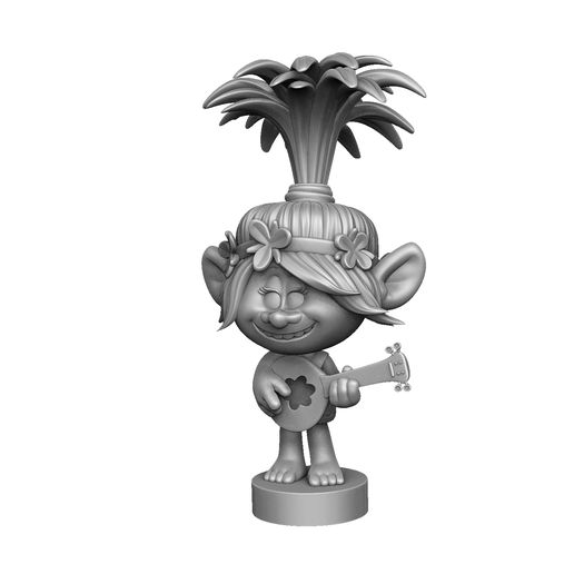 STL file Poppy with guitar for 3d Printing STL 🎸 ・3D printer design to ...