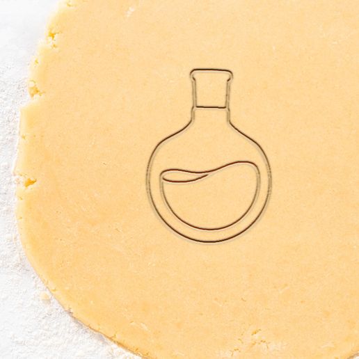 3D file Test Tube Cookie Cutter, Biscuit Cutter 🍪 ・3D print object to ...