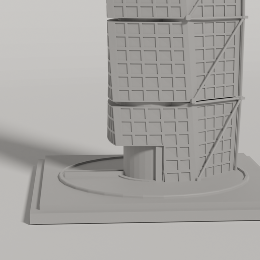 🏗️ The Turning Torso Building・Free STL File for ・Cults
