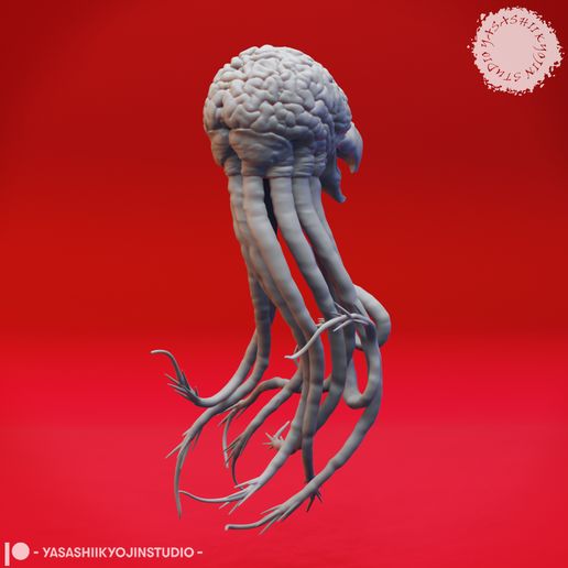 3D file Grell - Tabletop MIniature (Pre-Supported STL) 🎲 ・3D printable ...