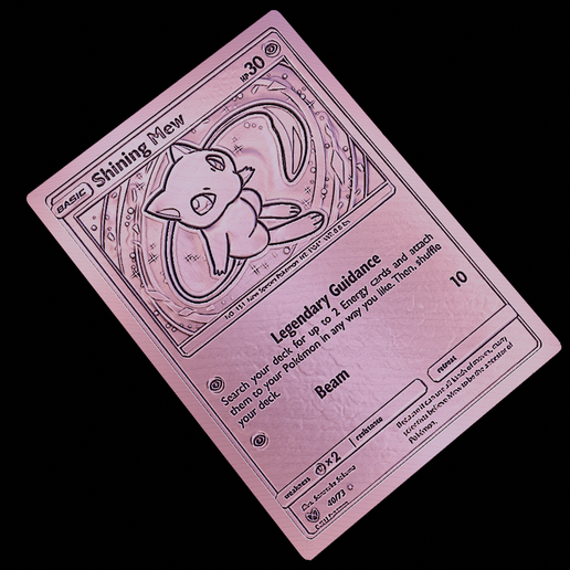 mewthree card