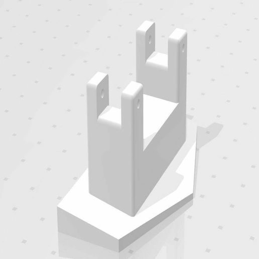 Free STL file Rudder mount RC boat 🛥️ ・3D printing template to download ...