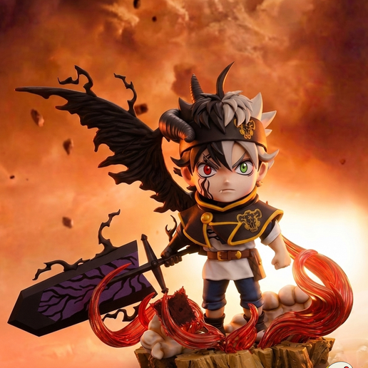 👾 Asta Chibi・ 3D File for 3D printing・Cults