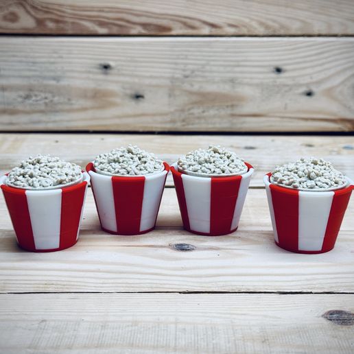 🍿 Popcorn clicker・ STL File for 3D printing・Cults