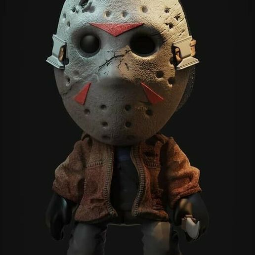 👾 MINI jason voorhees・ STL File for 3D printing・Cults