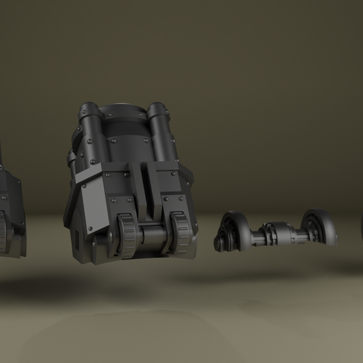 🎲 Unceasing Siege Mortar・ 3D File for 3D printing・Cults
