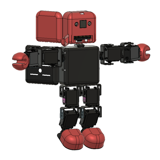 🤖 Humanoid Robot for Microbit with 10 kg Servomotors (MG996R) or ...