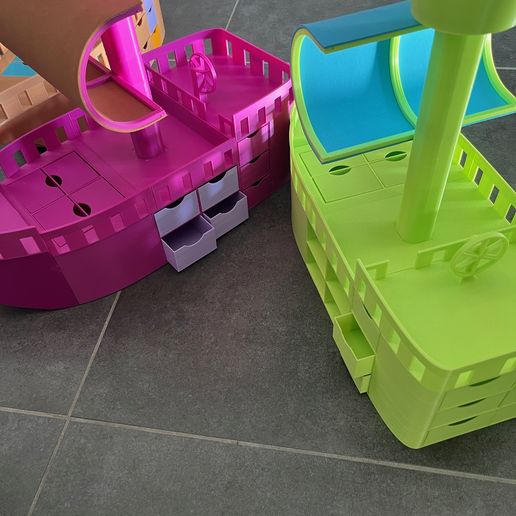 3D file Advent calendar boat 📅 ・3D print design to download・Cults