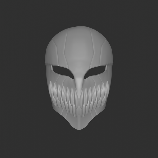 STL file Ichigo Kurosaki Hollow Mask 💬 ・3D printer design to download・Cults
