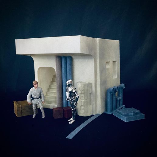 3D file Docking Bay 94 Interior Diorama For 3.75 in (1:18) Figures ・3D ...