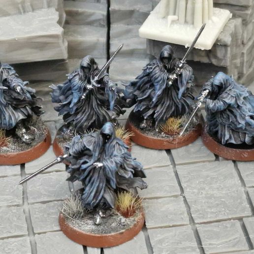 💍 Ring Wraith and King Wraith・ STL File for 3D printing・Cults