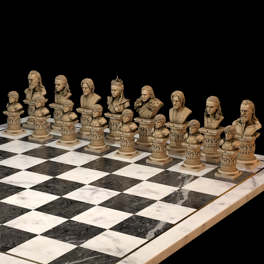 fantasy chess figures
