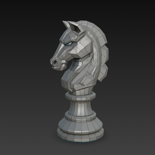 ♟️ Chess Knight・ STL File for 3D printing・Cults
