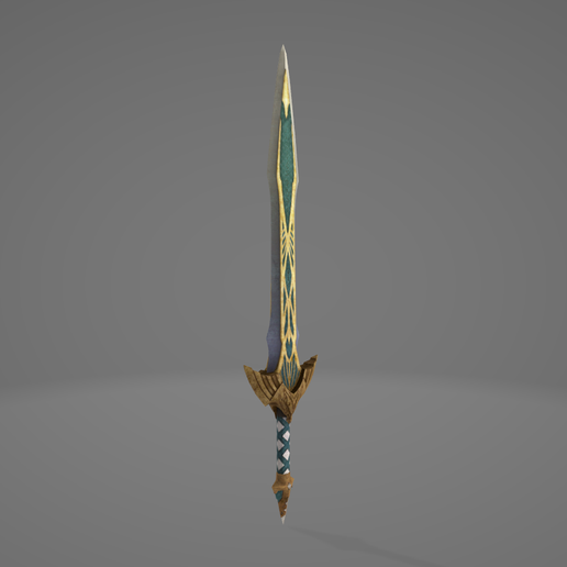 STL file MONSTER HUNTER GUILD PALACE DUAL BLADES 👹 (OBJ)・3D printing ...